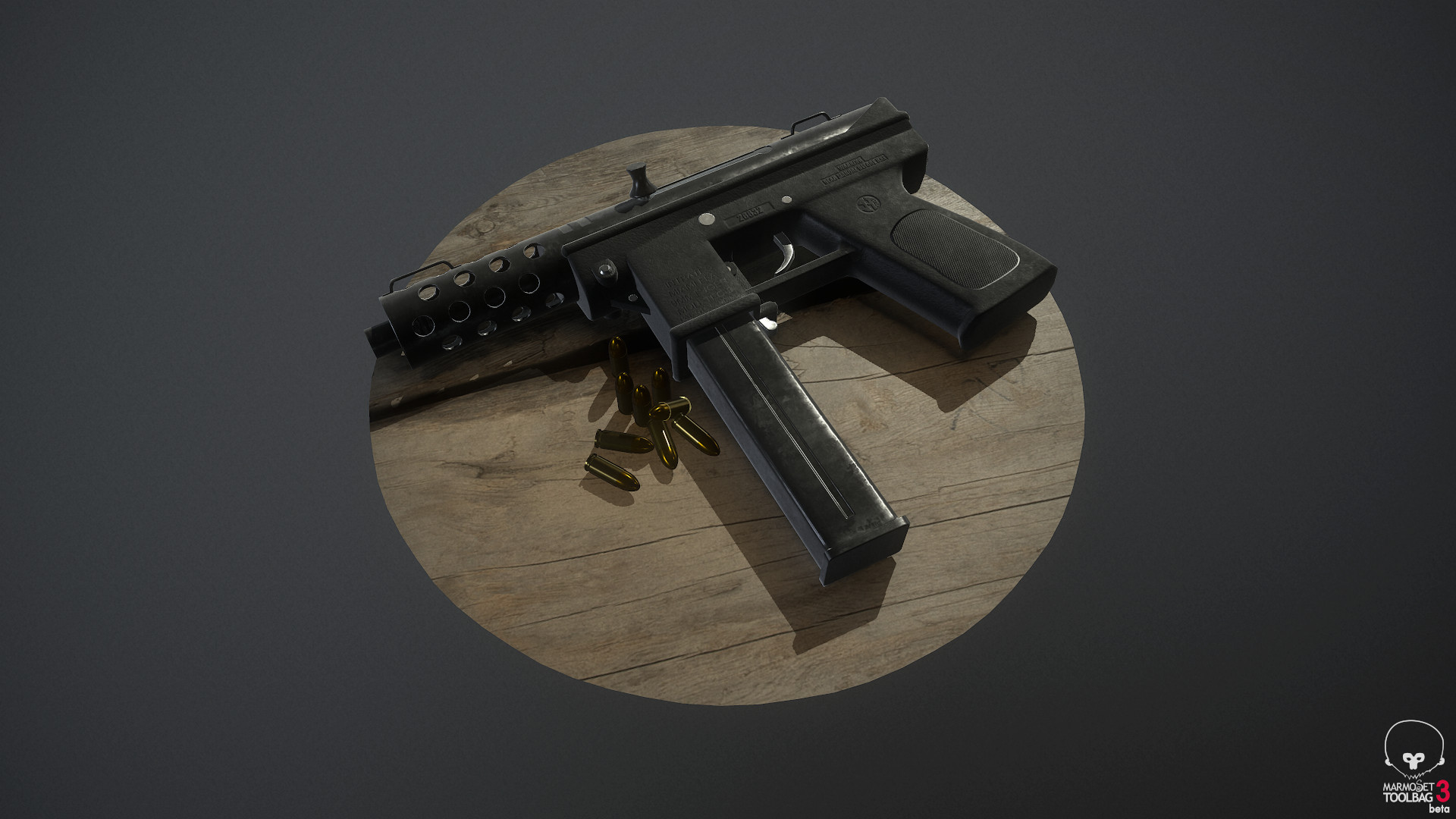 ArtStation - Intratec TEC-9 pistol