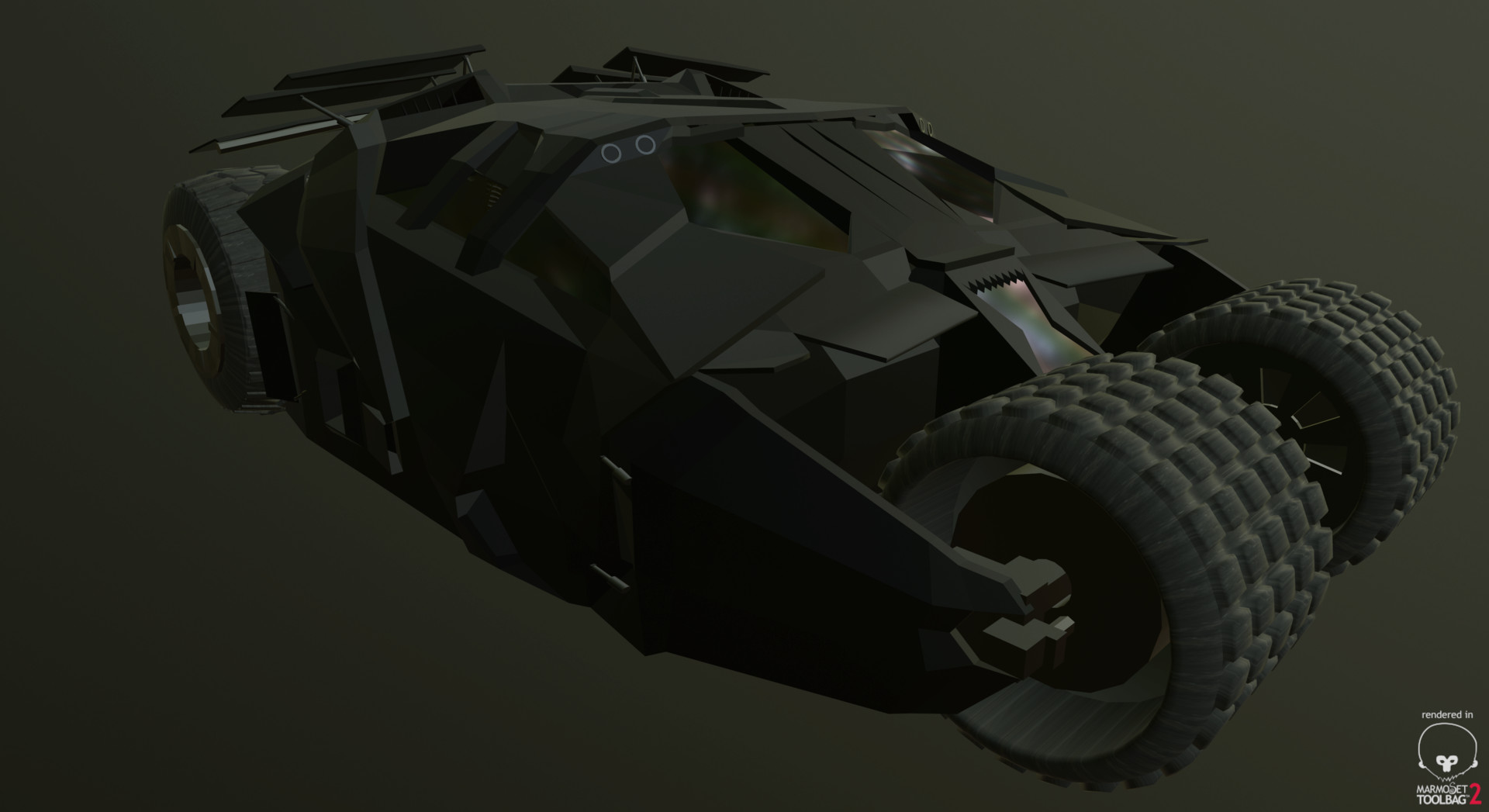 ArtStation - Batmobile