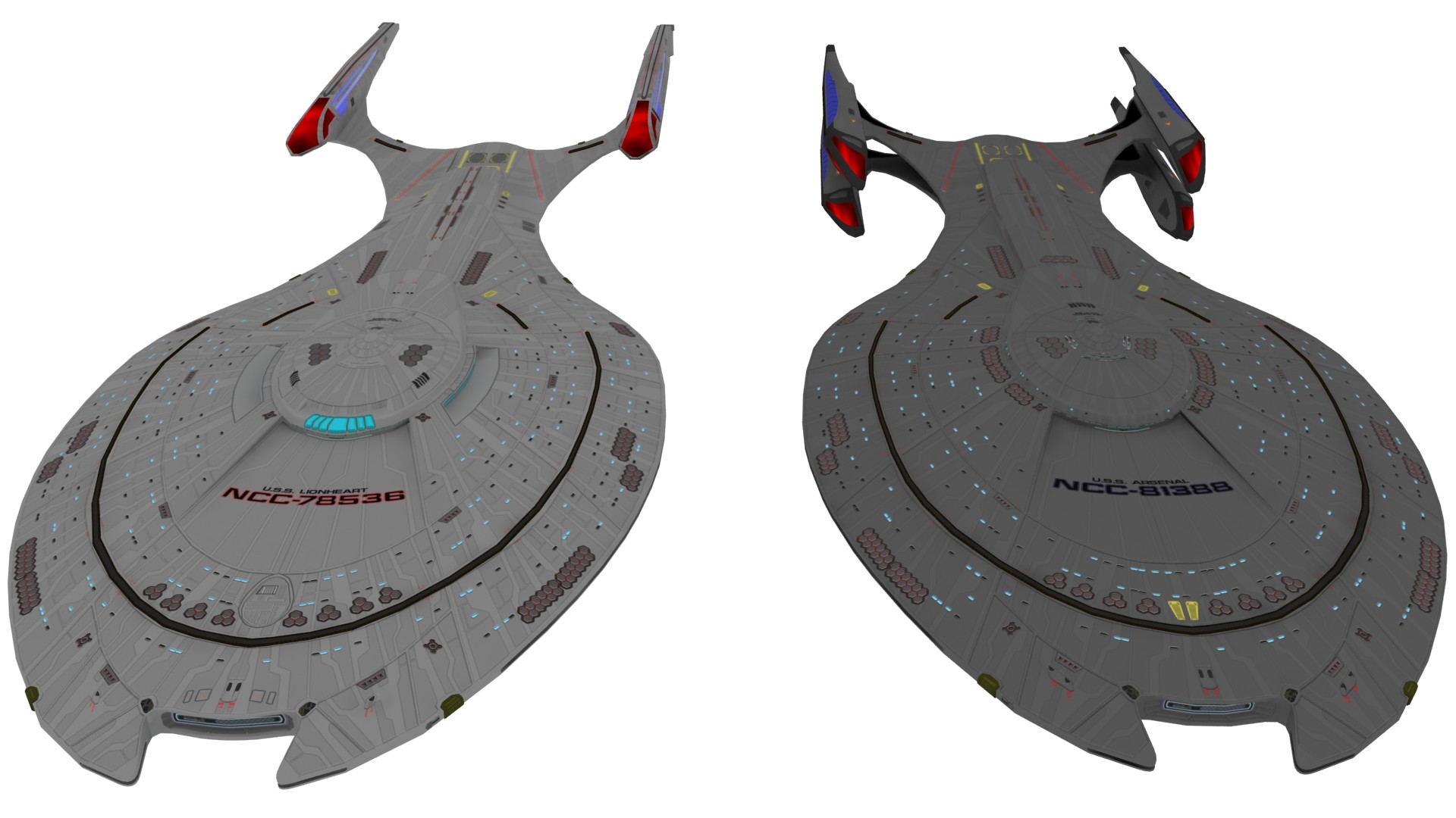 ArtStation - USS Lionheart & USS Arsenal