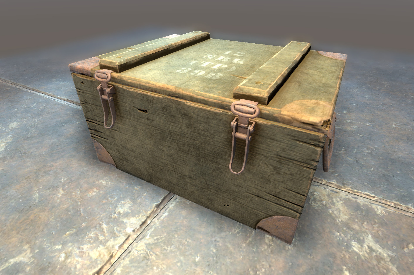 ArtStation - Ammo Crate - PBR
