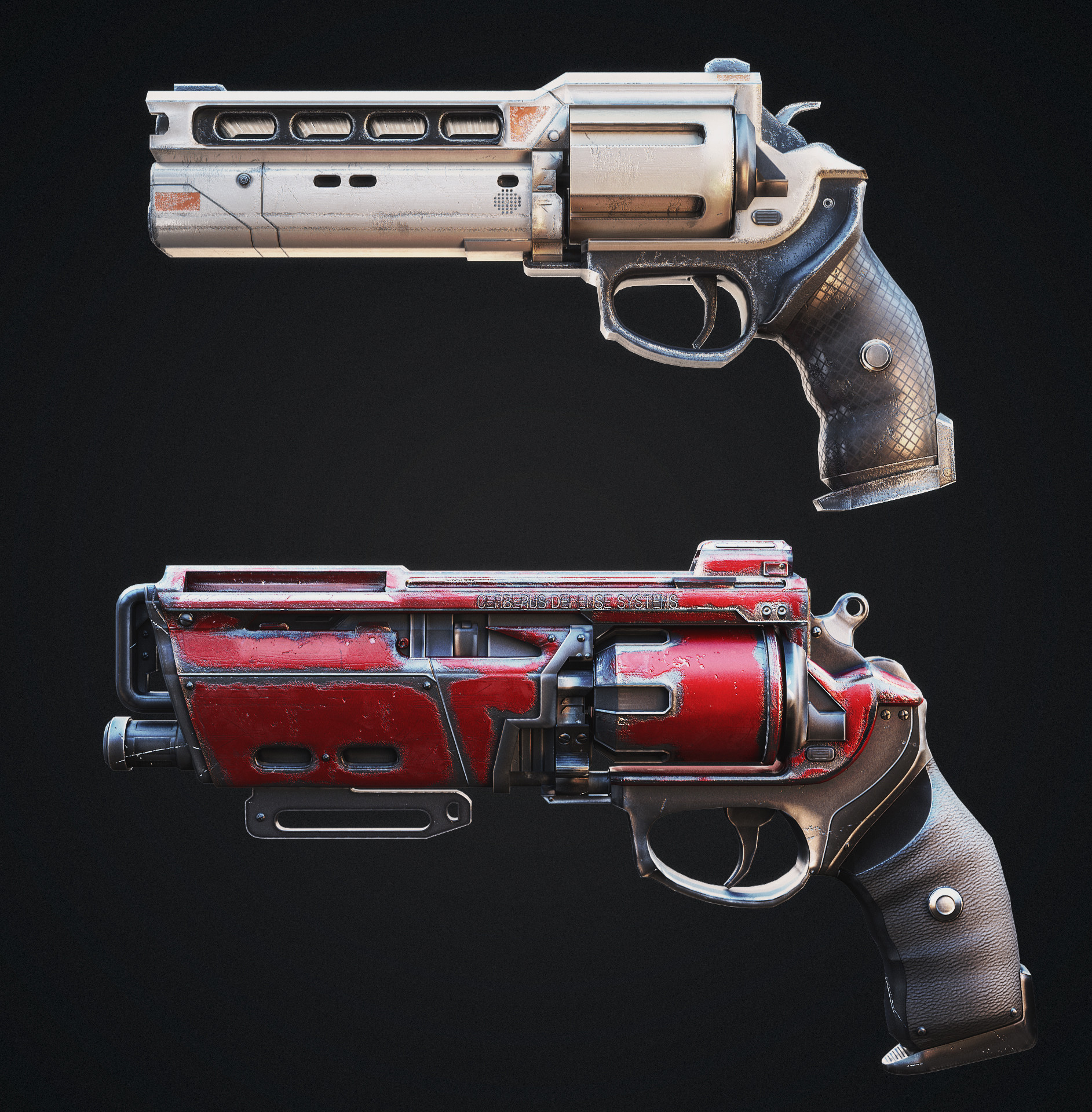 ArtStation - Destiny guns