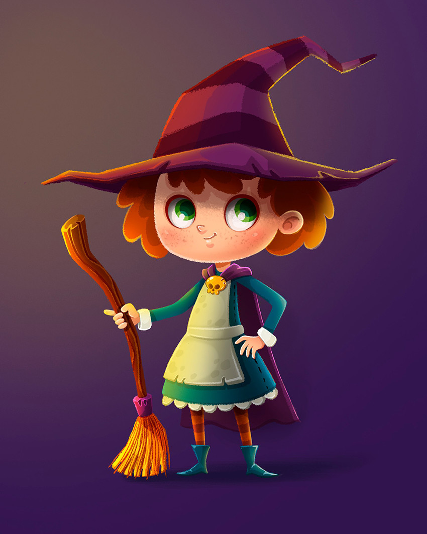 ArtStation - Litlle witch