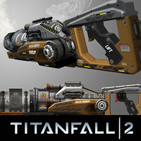 ArtStation - Titanfall 2 Alternator SMG, Ryan Lastimosa
