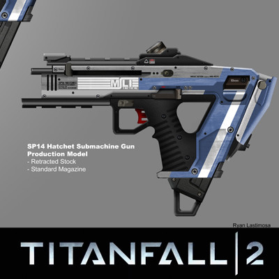 ArtStation - Titanfall 2 Alternator SMG