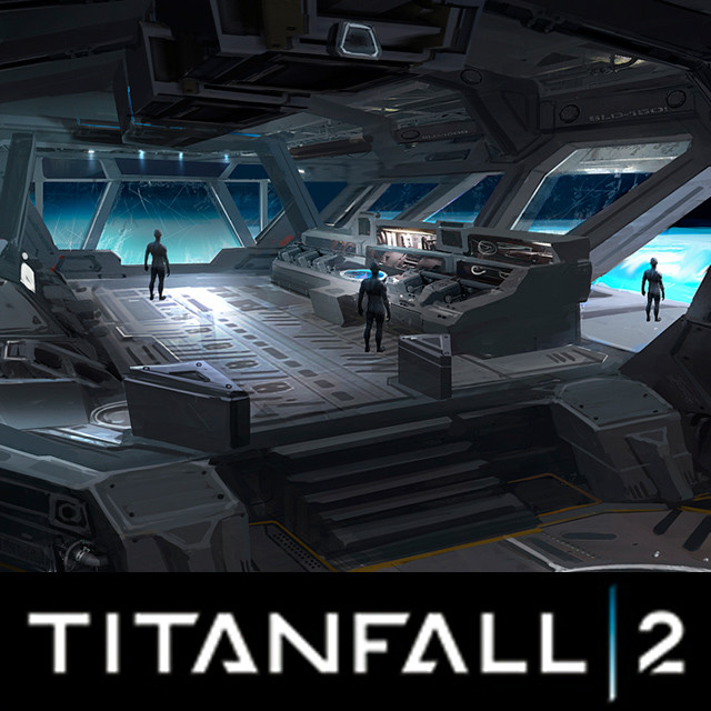 ArtStation - Titanfall 2 spaceship Interior
