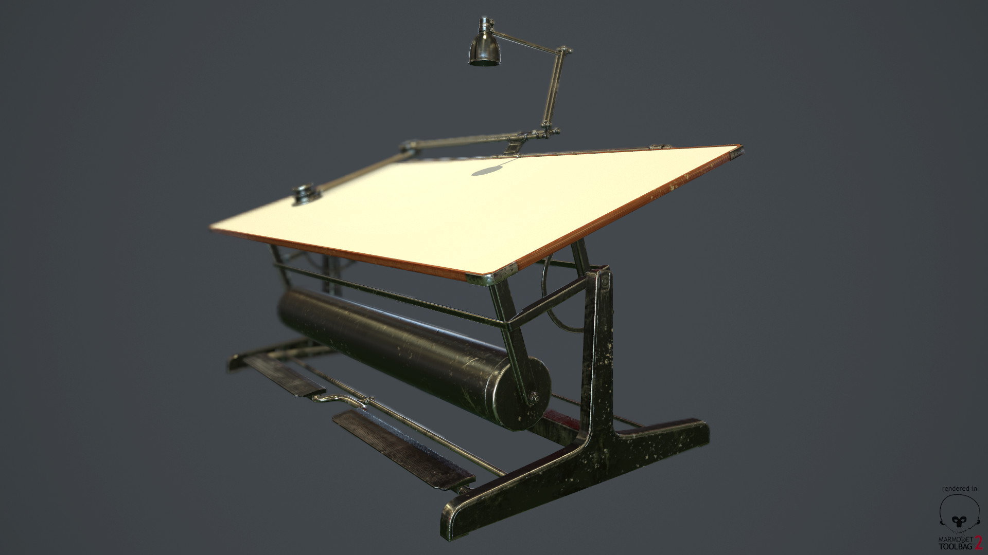 ArtStation - Drafting Table Prop
