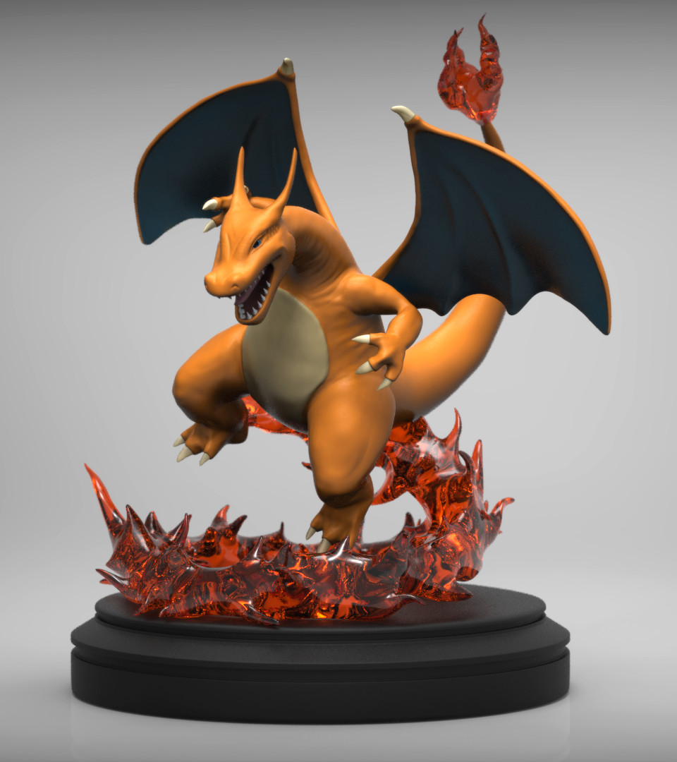 ArtStation - Charizard - Pokemon