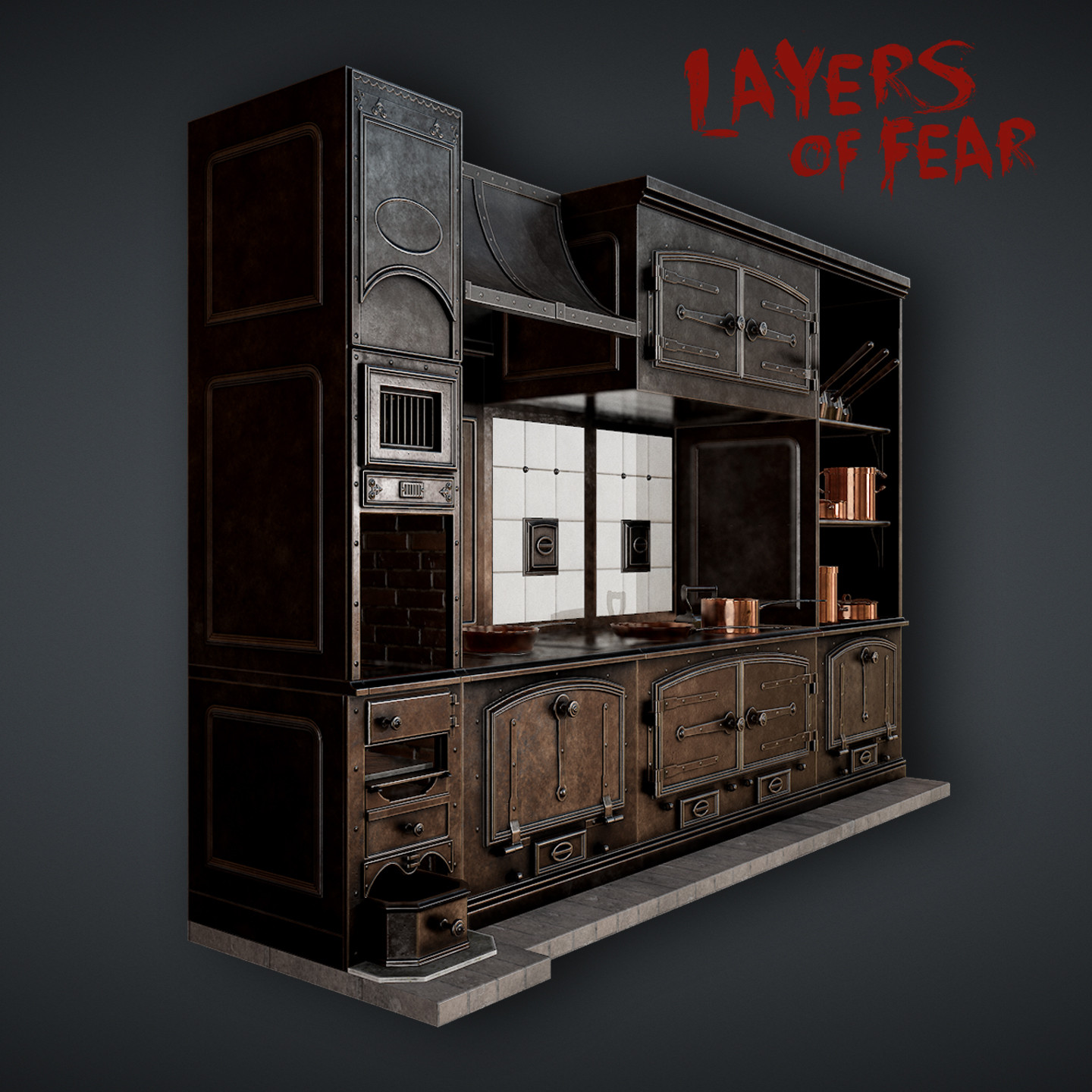 ArtStation - Victorian kitchen set - Layers Of Fear
