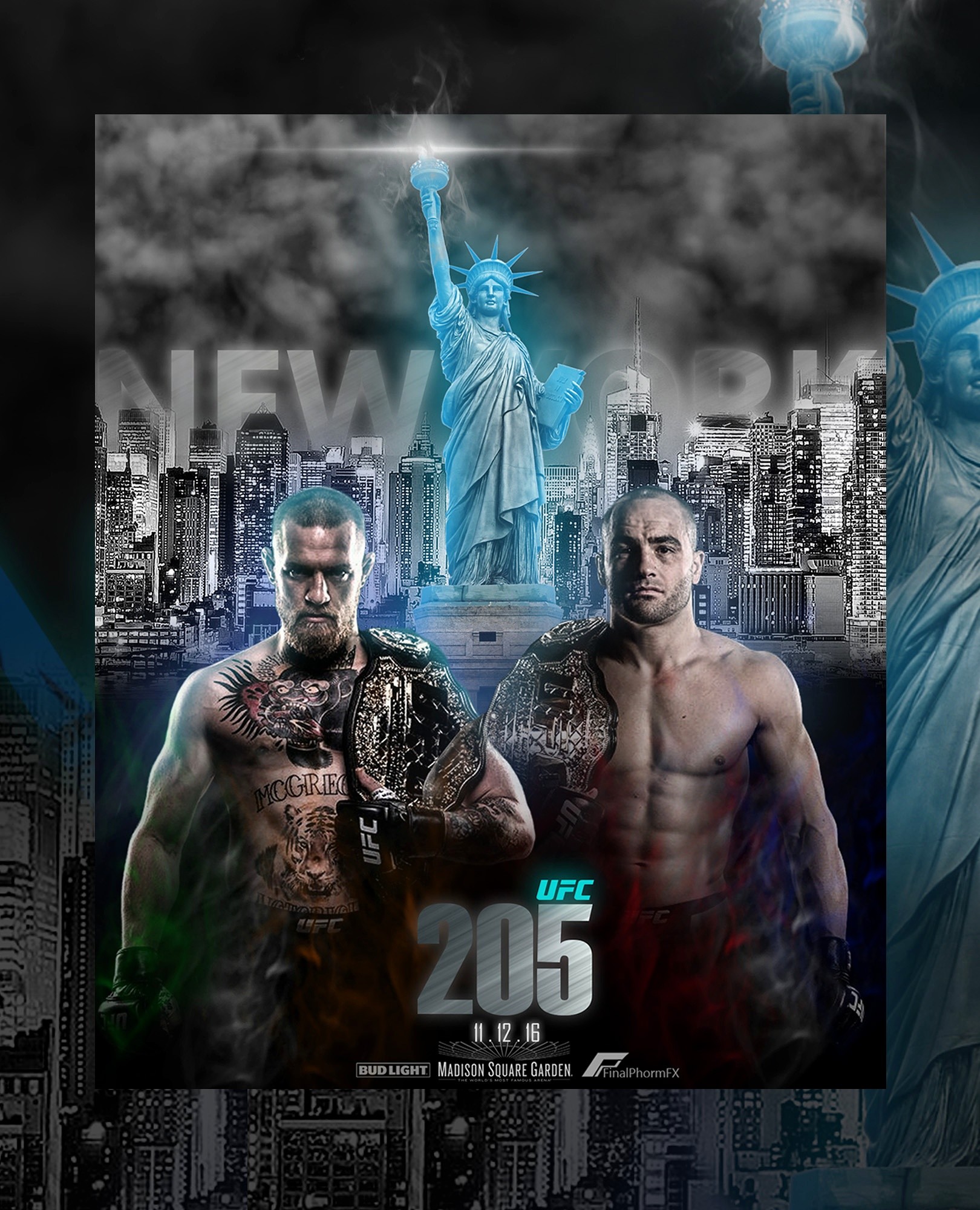 ArtStation - UFC 205 💎
