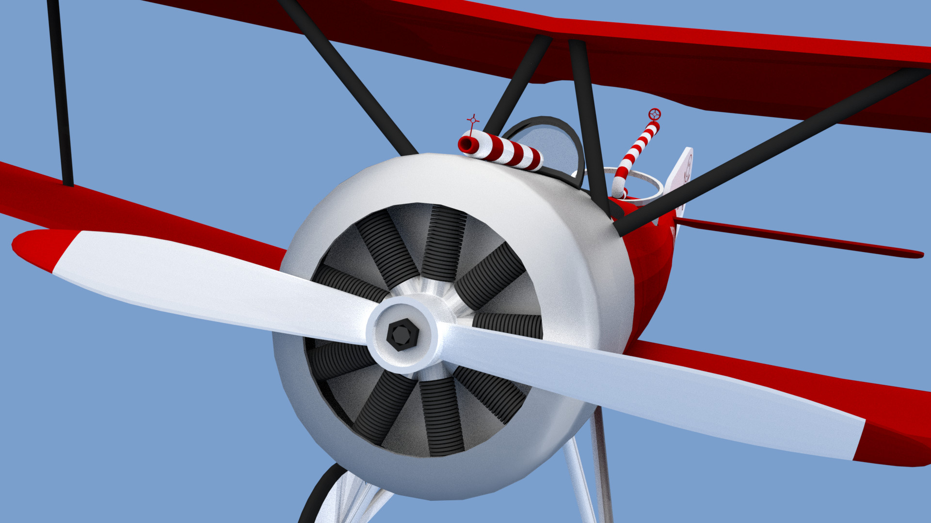 ArtStation - Holiday Biplane