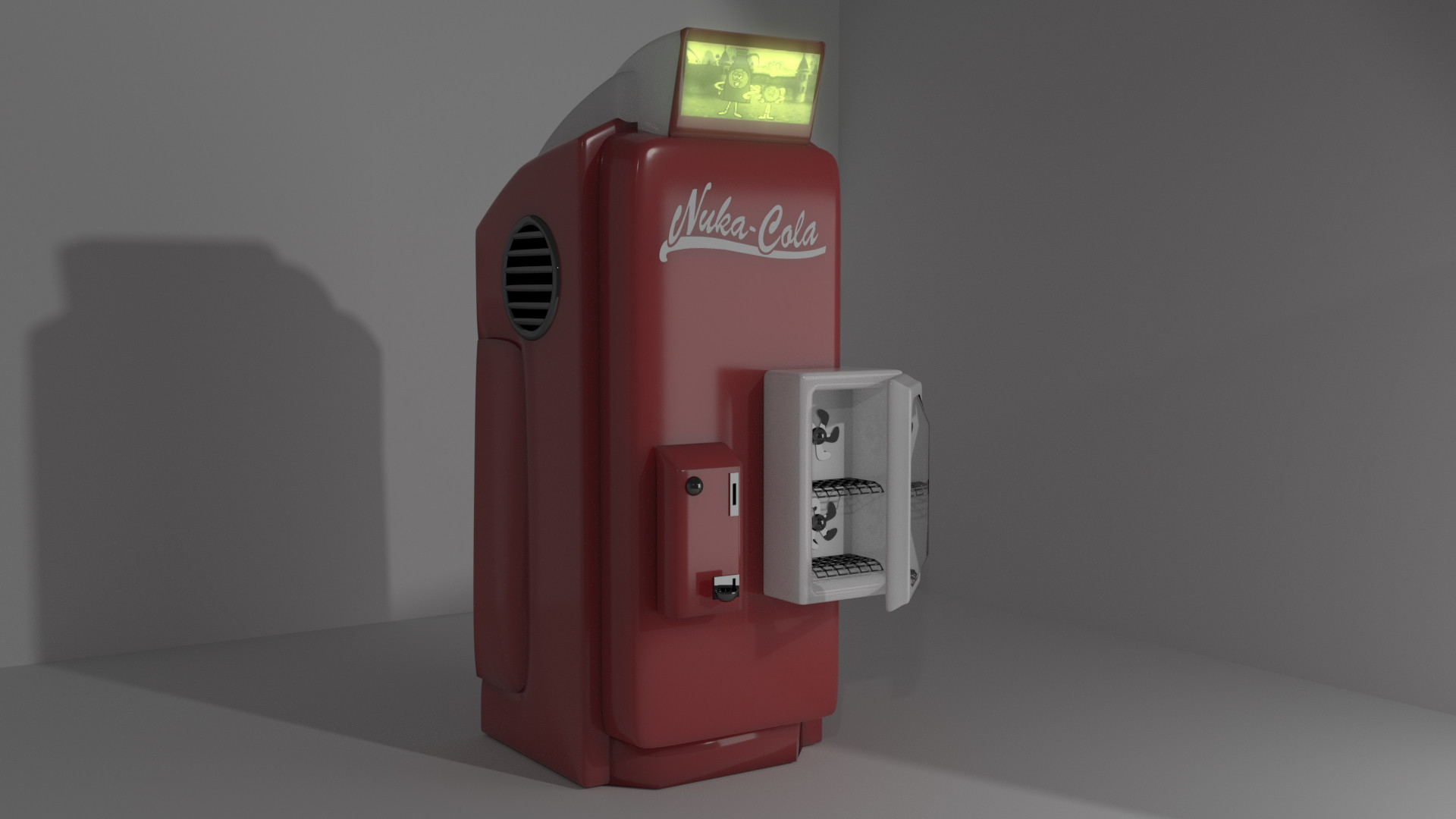 ArtStation - Nuka Cola Vending Machine - Brand New
