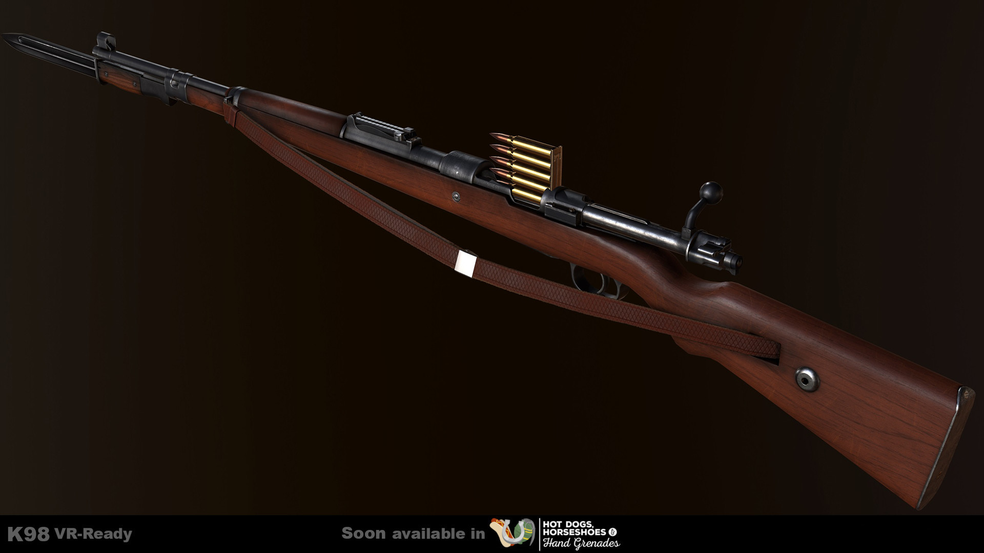 ArtStation - K98-k Marmoset, Niklas Heller