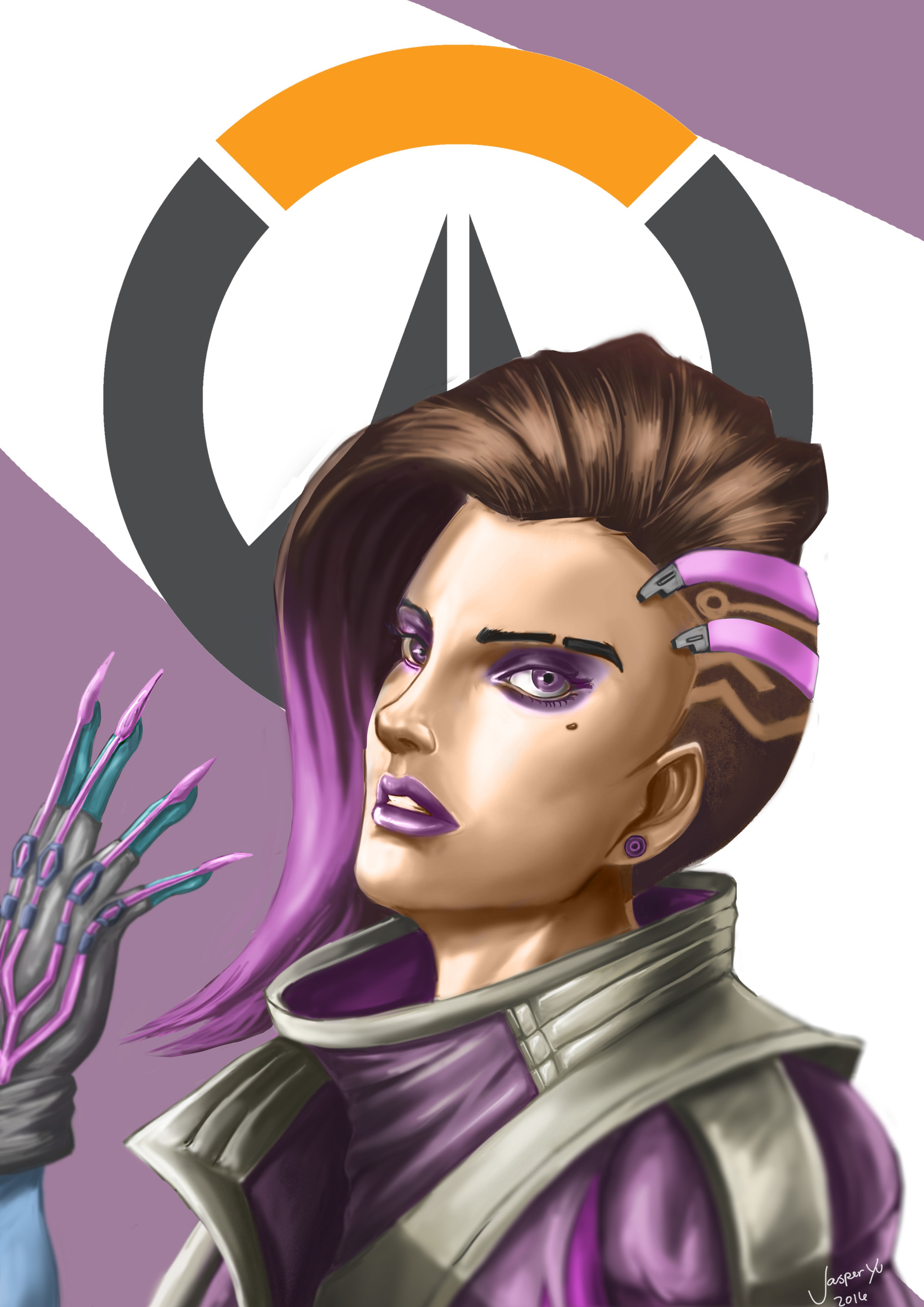 ArtStation - Sombra Fan art