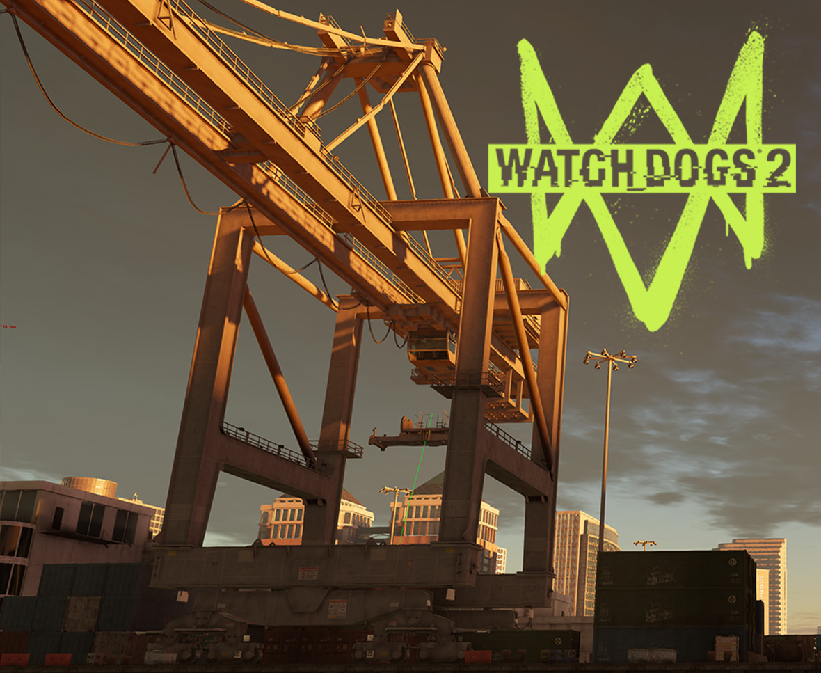 ArtStation - WATCH_DOGS 2 : Oakland / Port of Oakland
