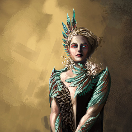 ArtStation - Nature themed characters 1 & 2