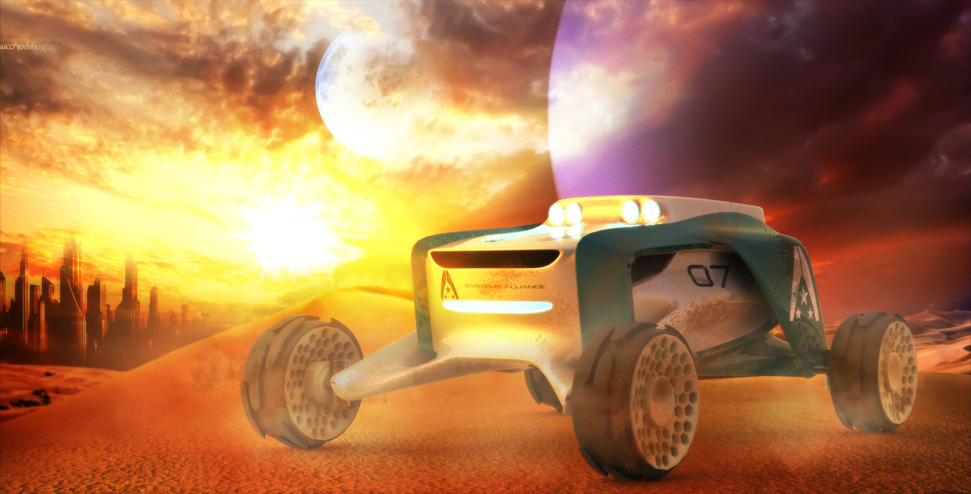 ArtStation - Rover Concept