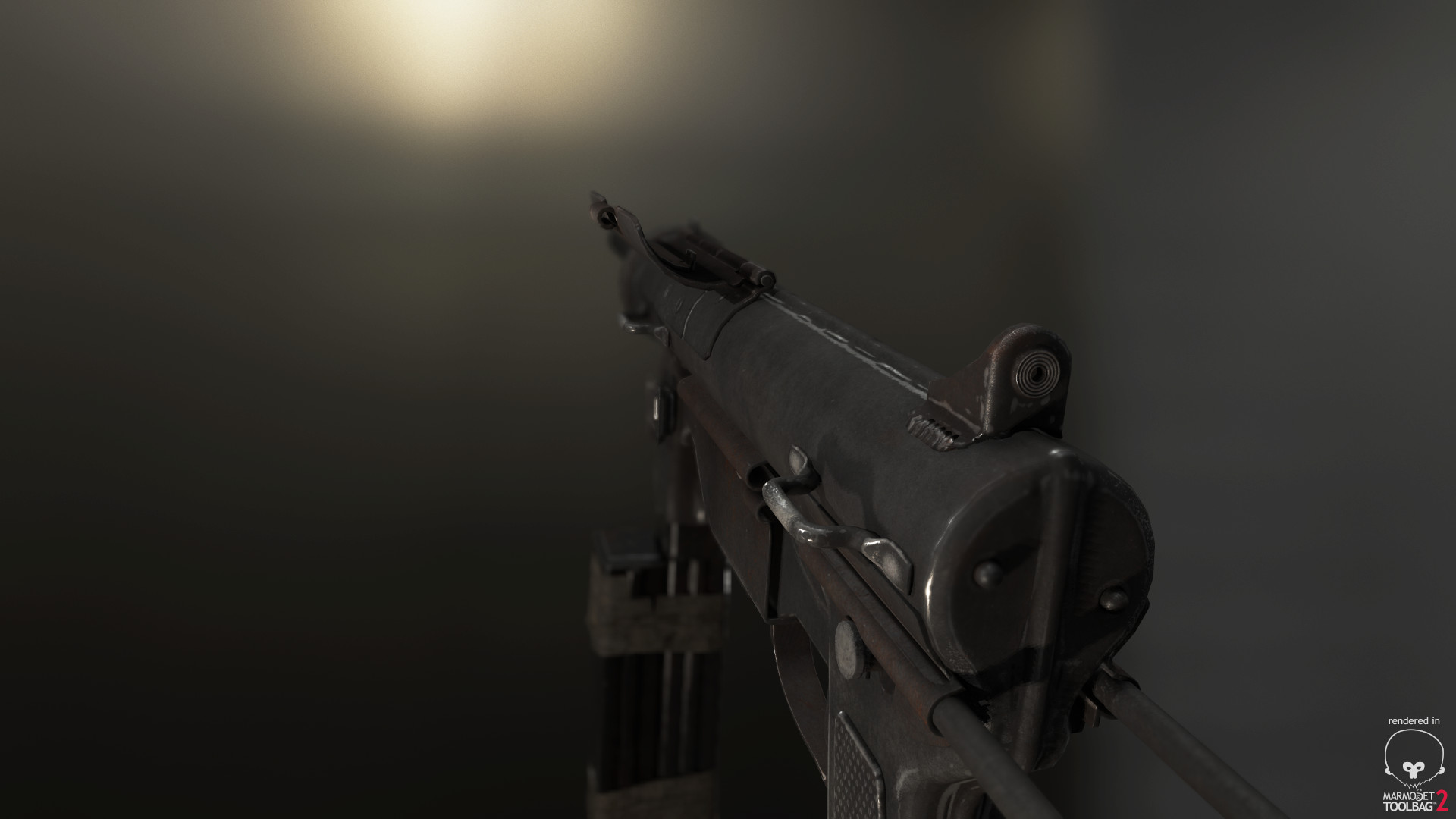 ArtStation - M3A1 "Grease Gun"