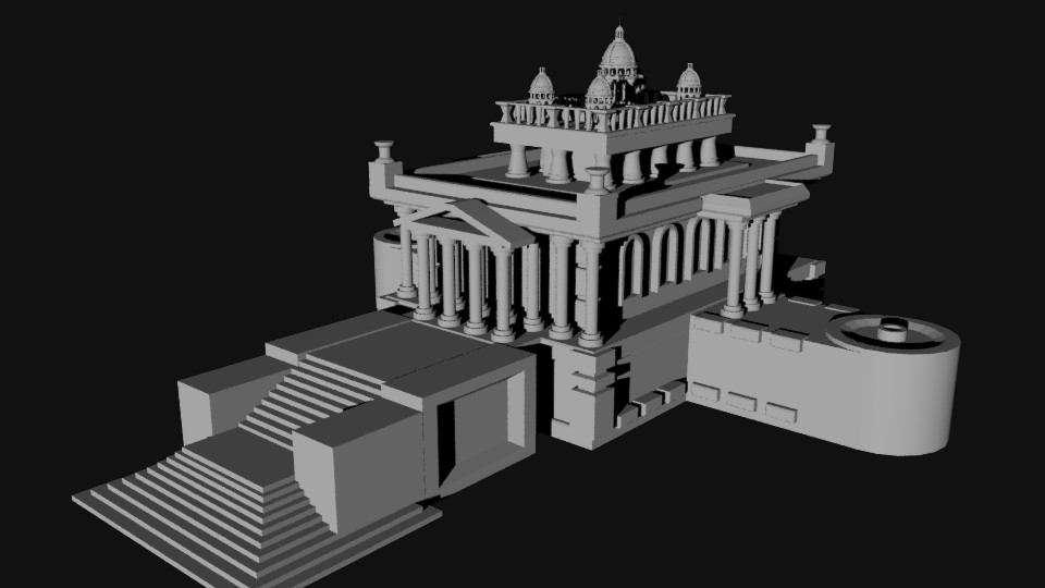 ArtStation - Temple Model