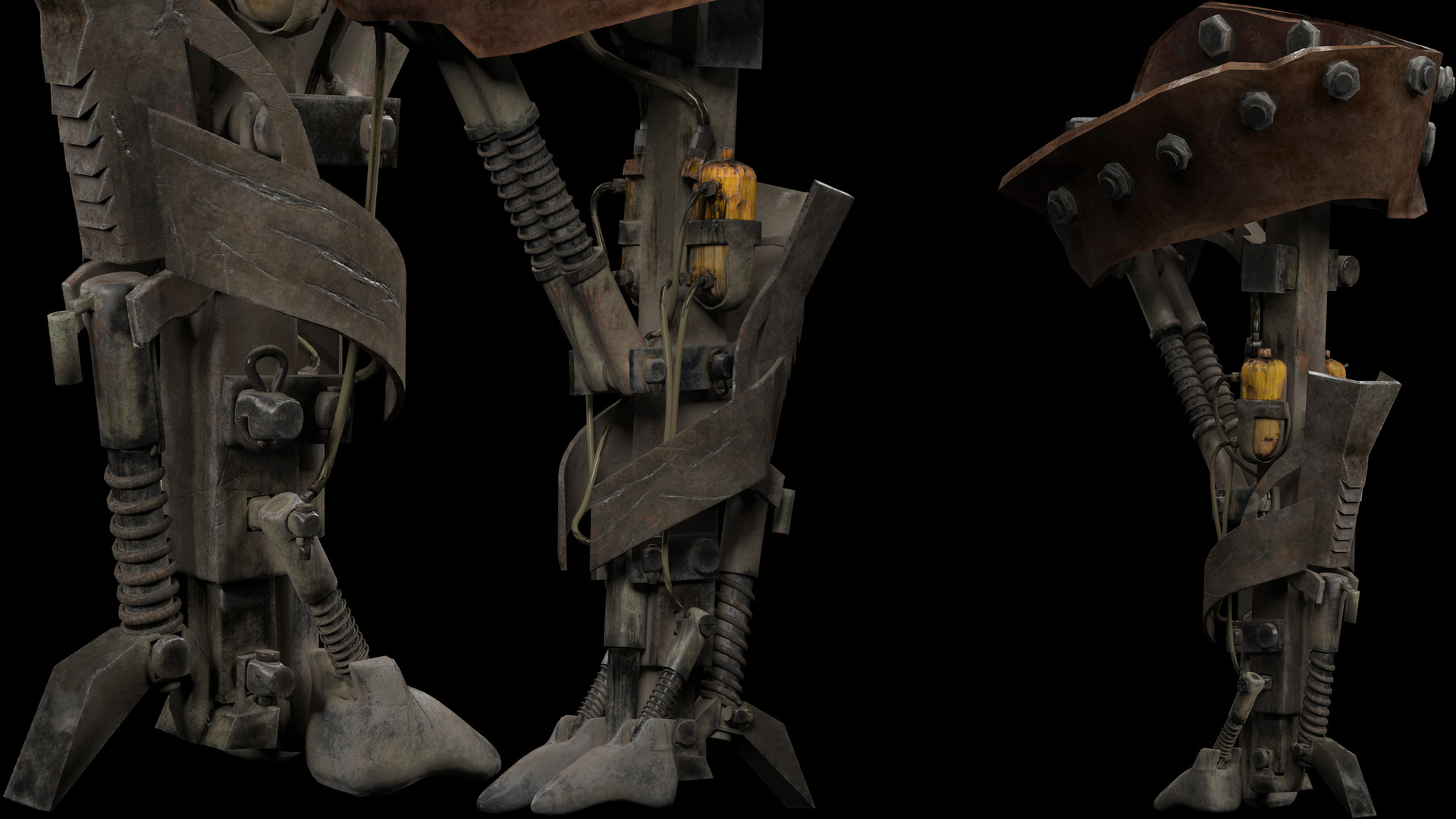 ArtStation - Cyborg leg