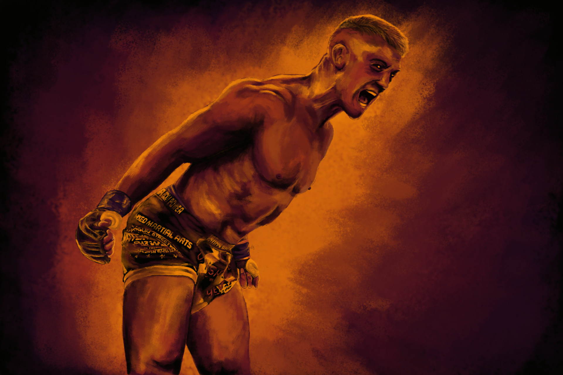ArtStation - An MMA-Fighter I know