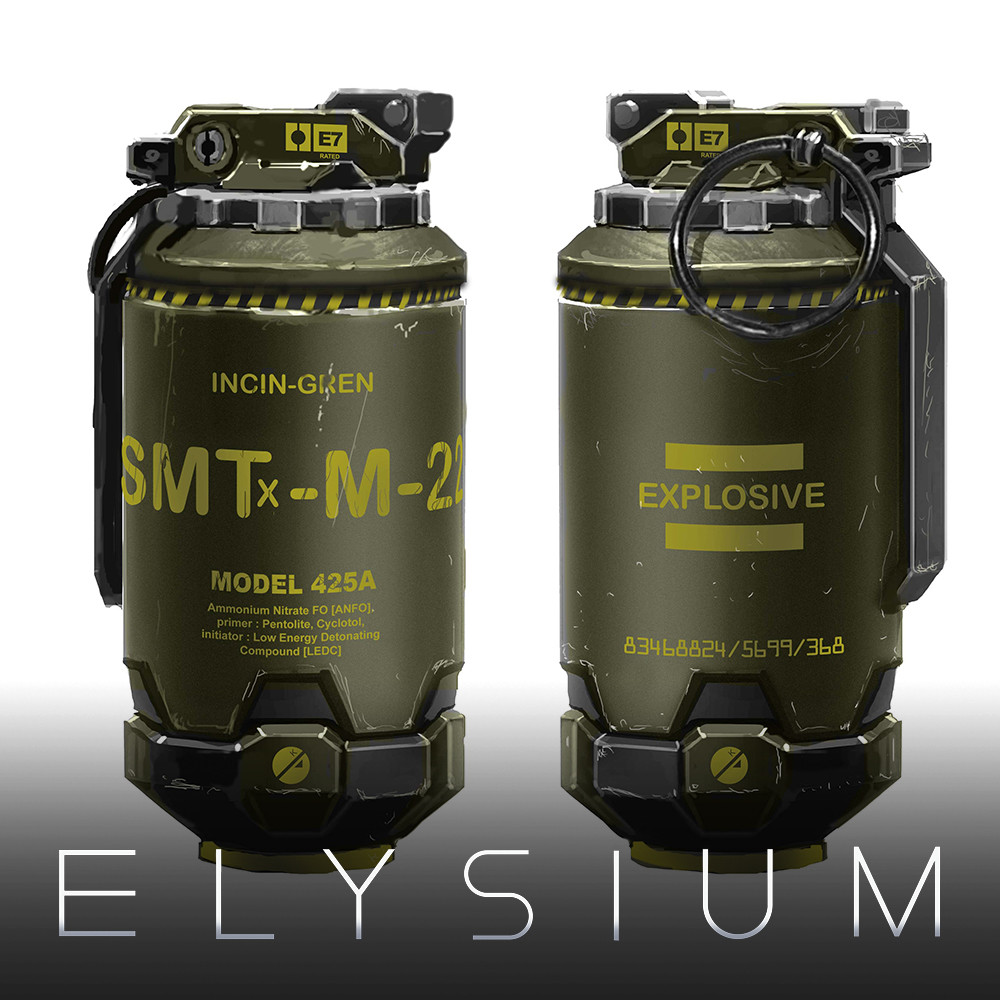ArtStation - Elysium - Weapons 02