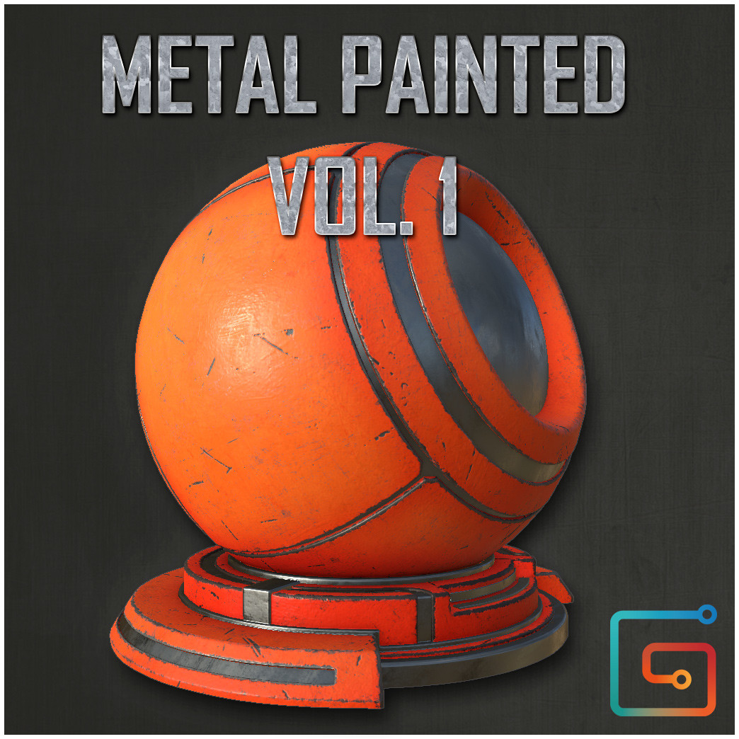 ArtStation - Metal Painted Pack