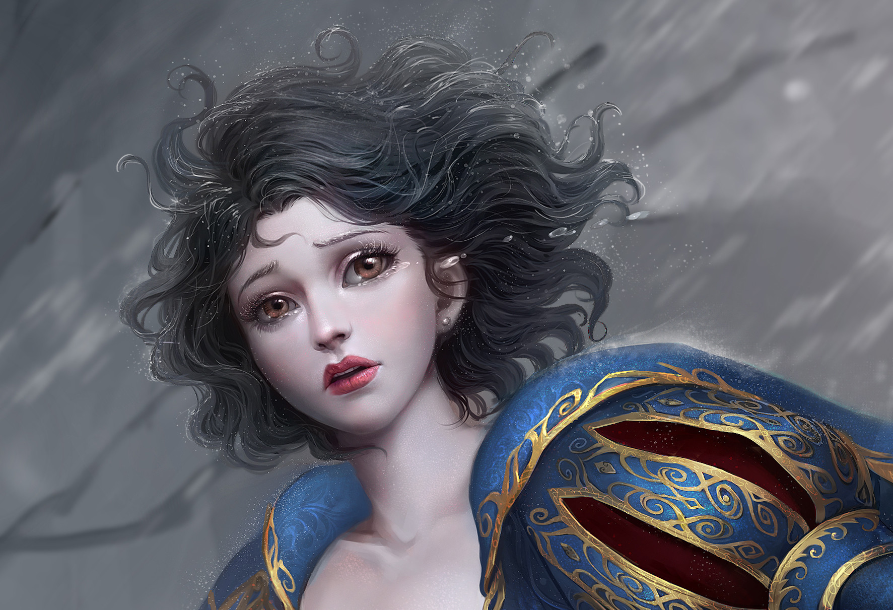 ArtStation - Snow white - Run away