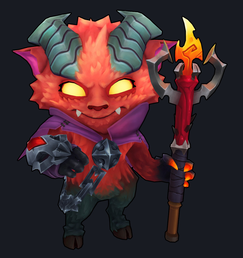 ArtStation - Community project : Animation of Demon Teemo (Congratulated by RIOT)
