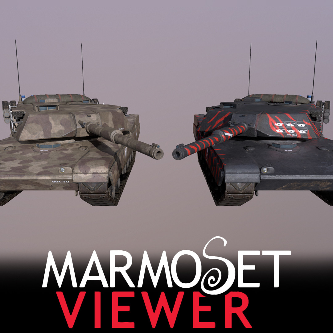 ArtStation - XM1 Abrams Prototype - APB