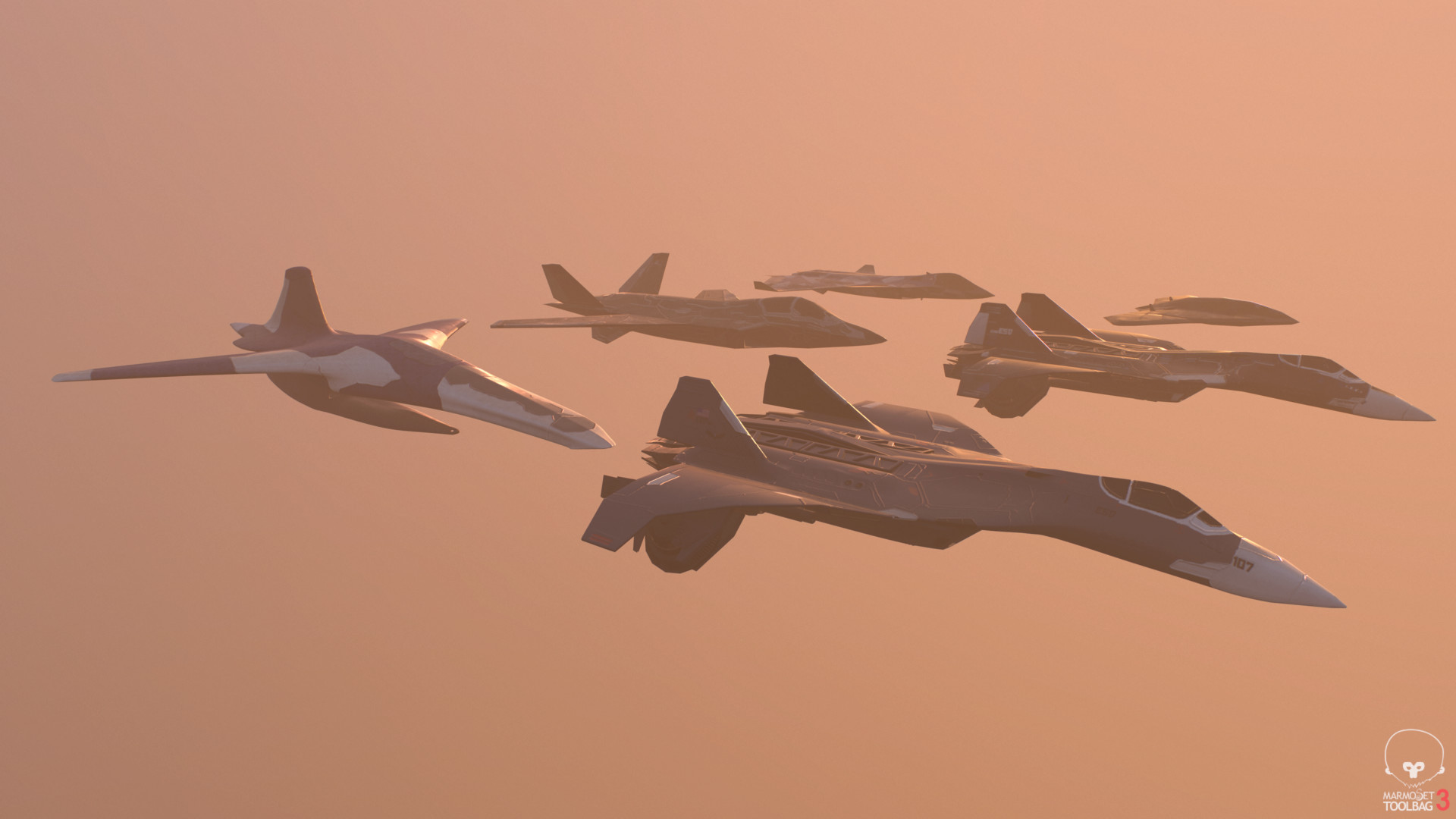 ArtStation - MID POLY AIRCRAFTS