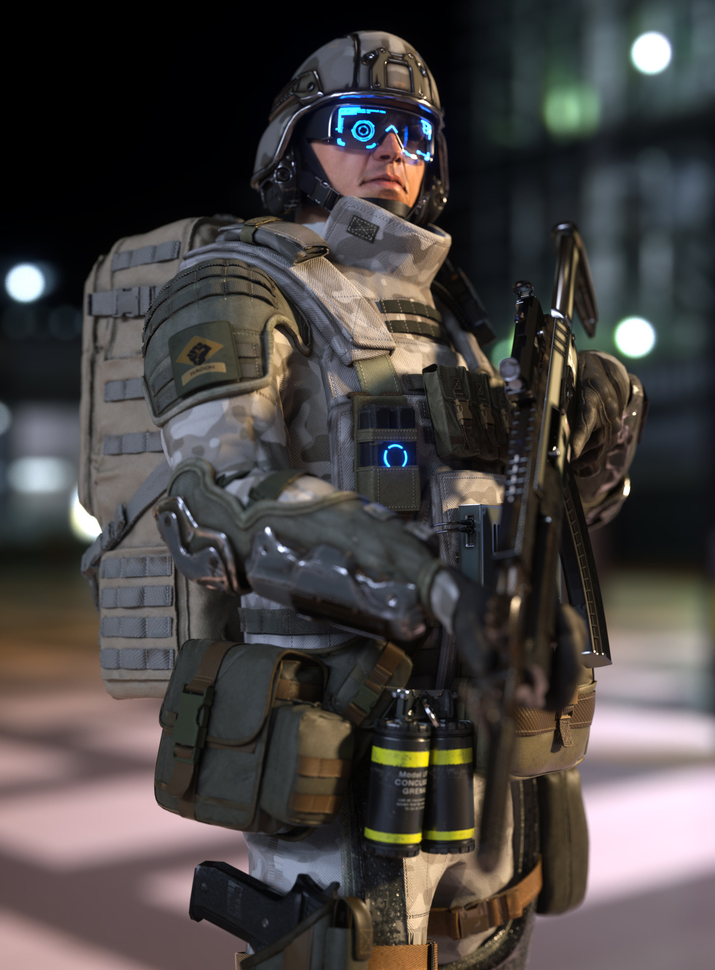 ArtStation - Soldiers Inc. characters