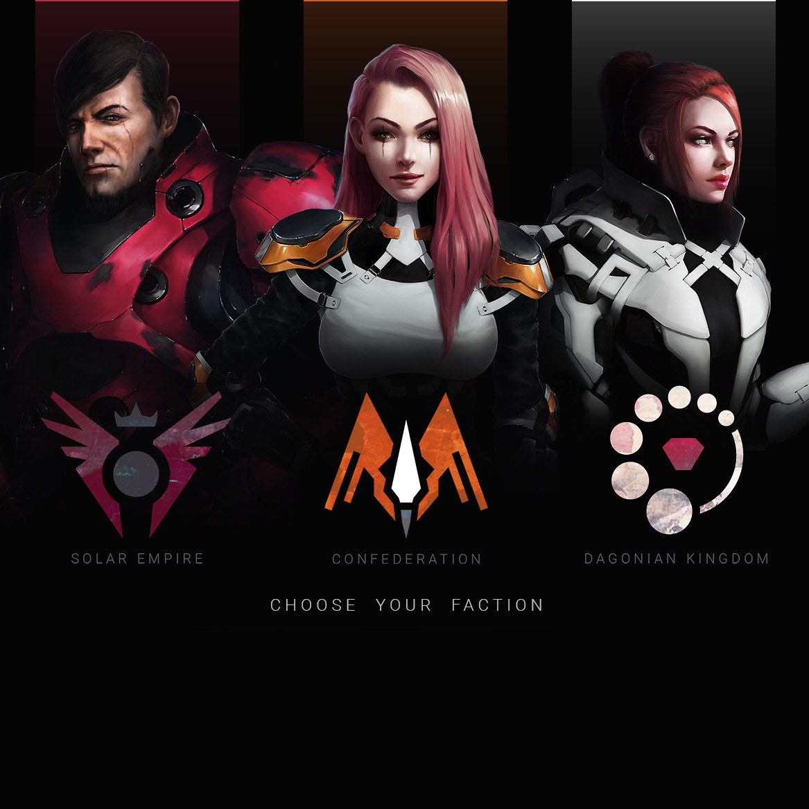 ArtStation - CHOOSE YOUR FACTION