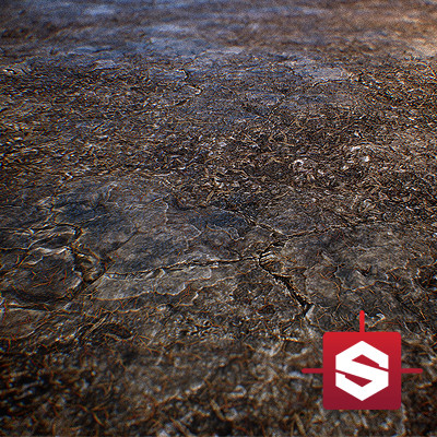 ArtStation - Dry Rocky Ground Substance