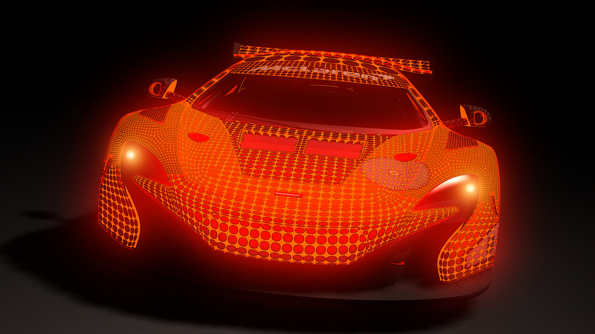 ArtStation - Glear effect on Mc Laren.