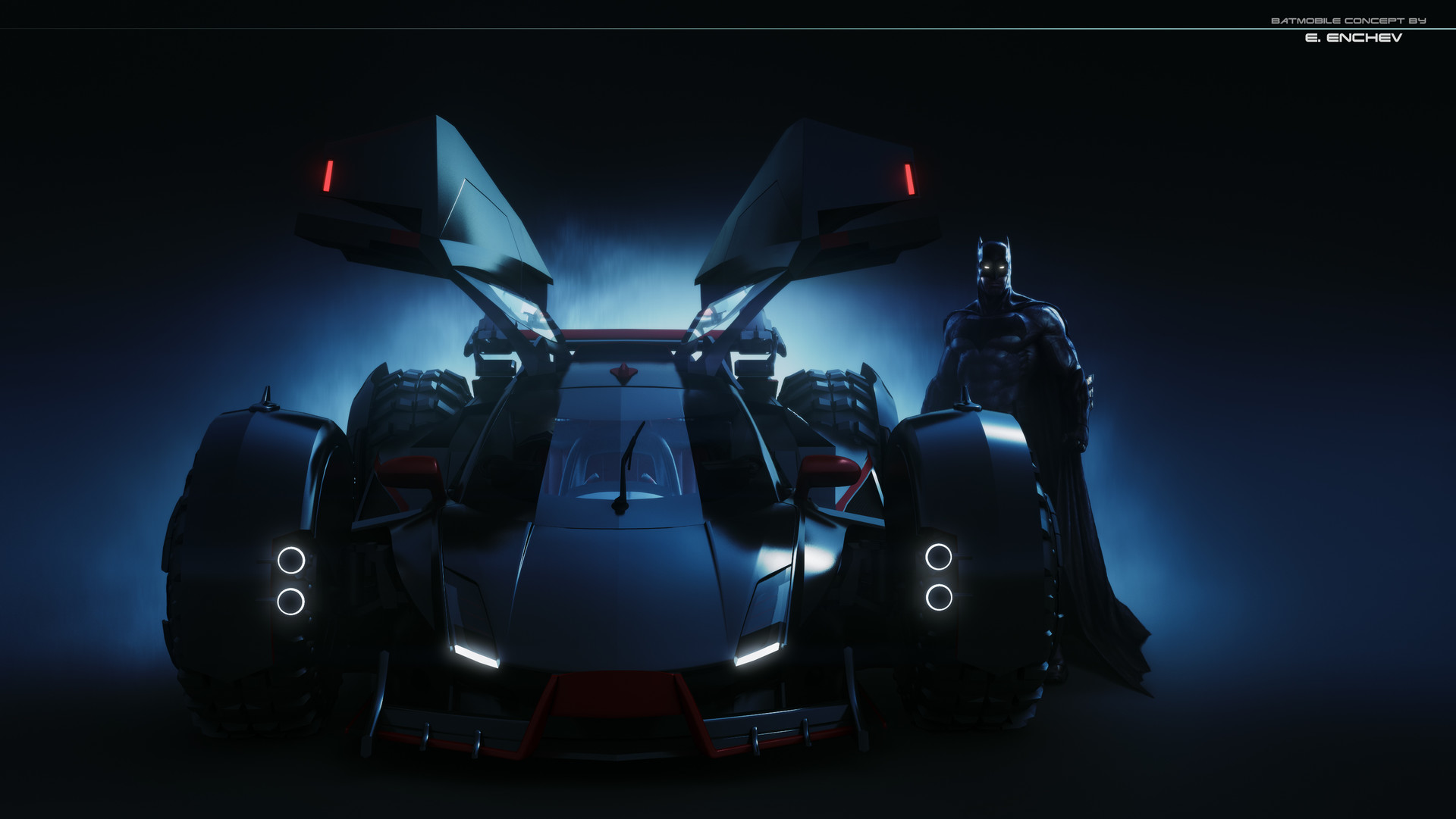ArtStation - batmobile concept V12