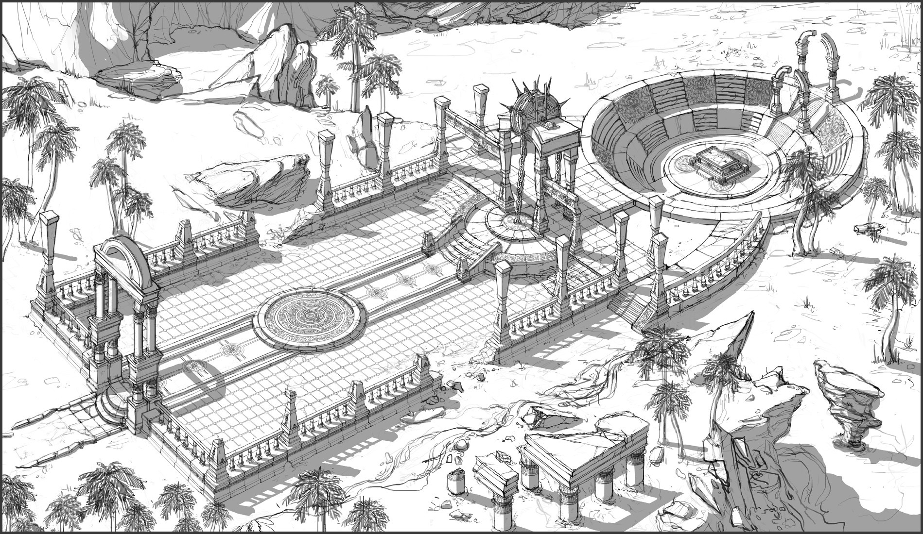 ArtStation - Abandoned Temple