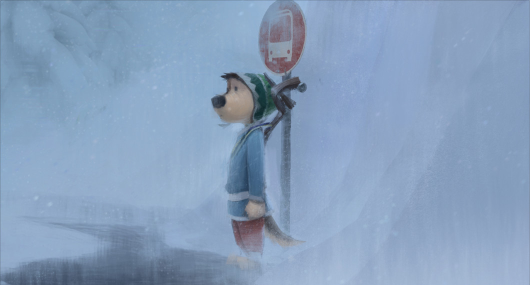 Elad Tibi - Bodi at the Himalayan bus stop