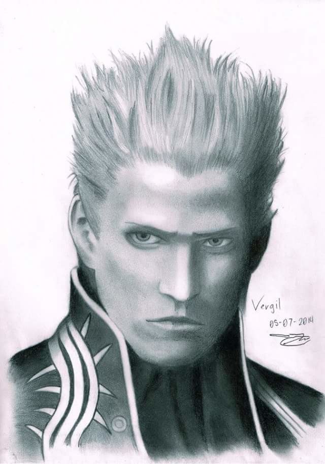 ArtStation - Vergil portrait