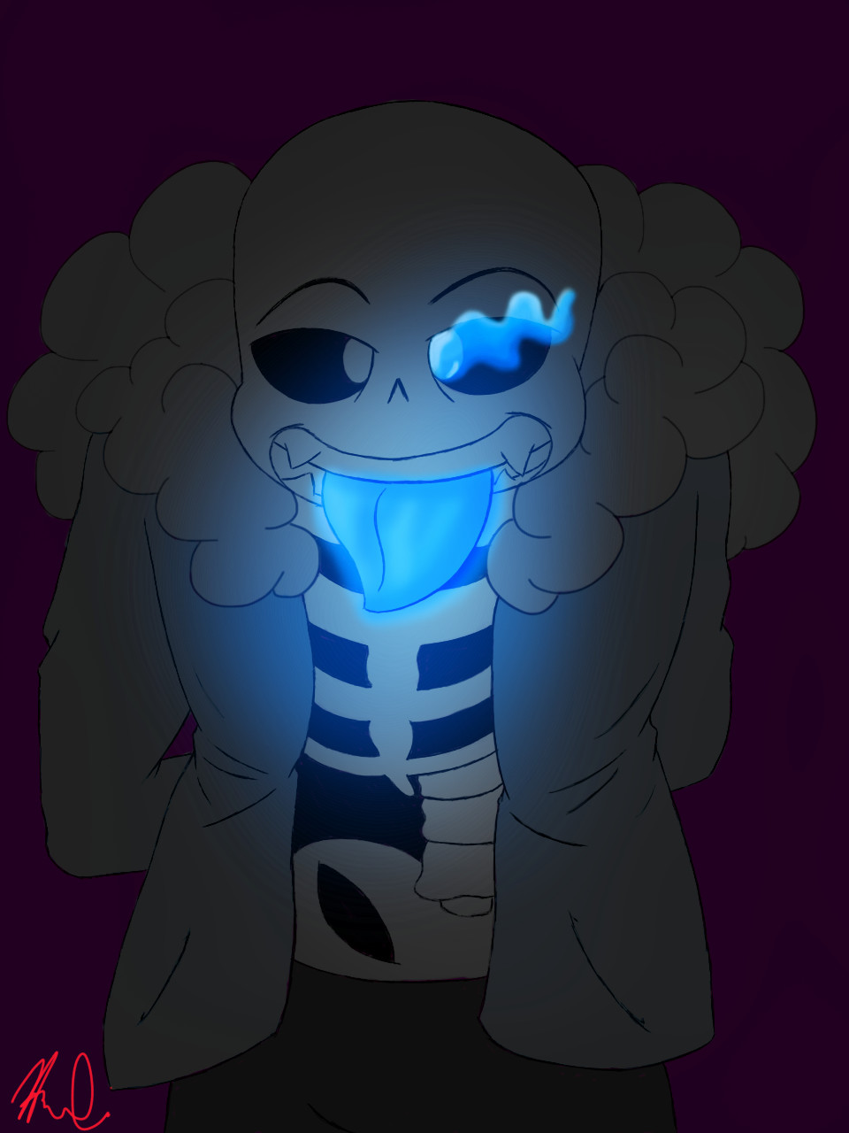 ArtStation - Sans, from traditional to digital