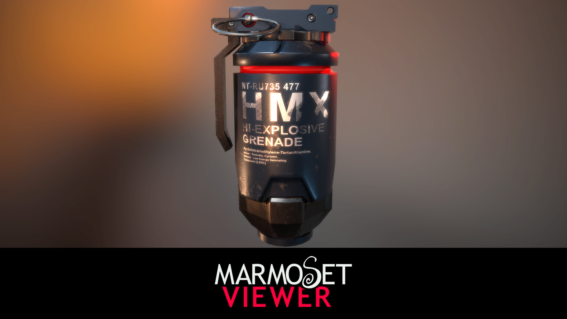 ArtStation - Elysium HMX Grenade
