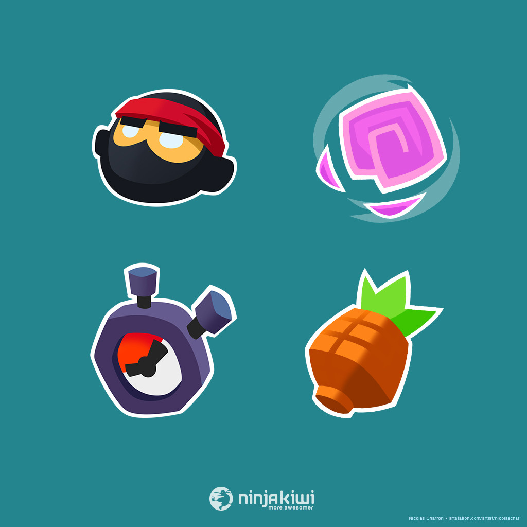 ArtStation - Bloons Super Monkey 2 - UI Design