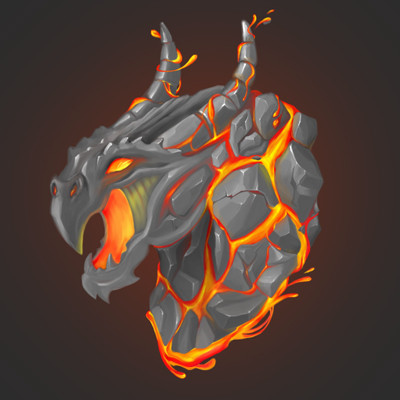 ArtStation - Lava Dragon