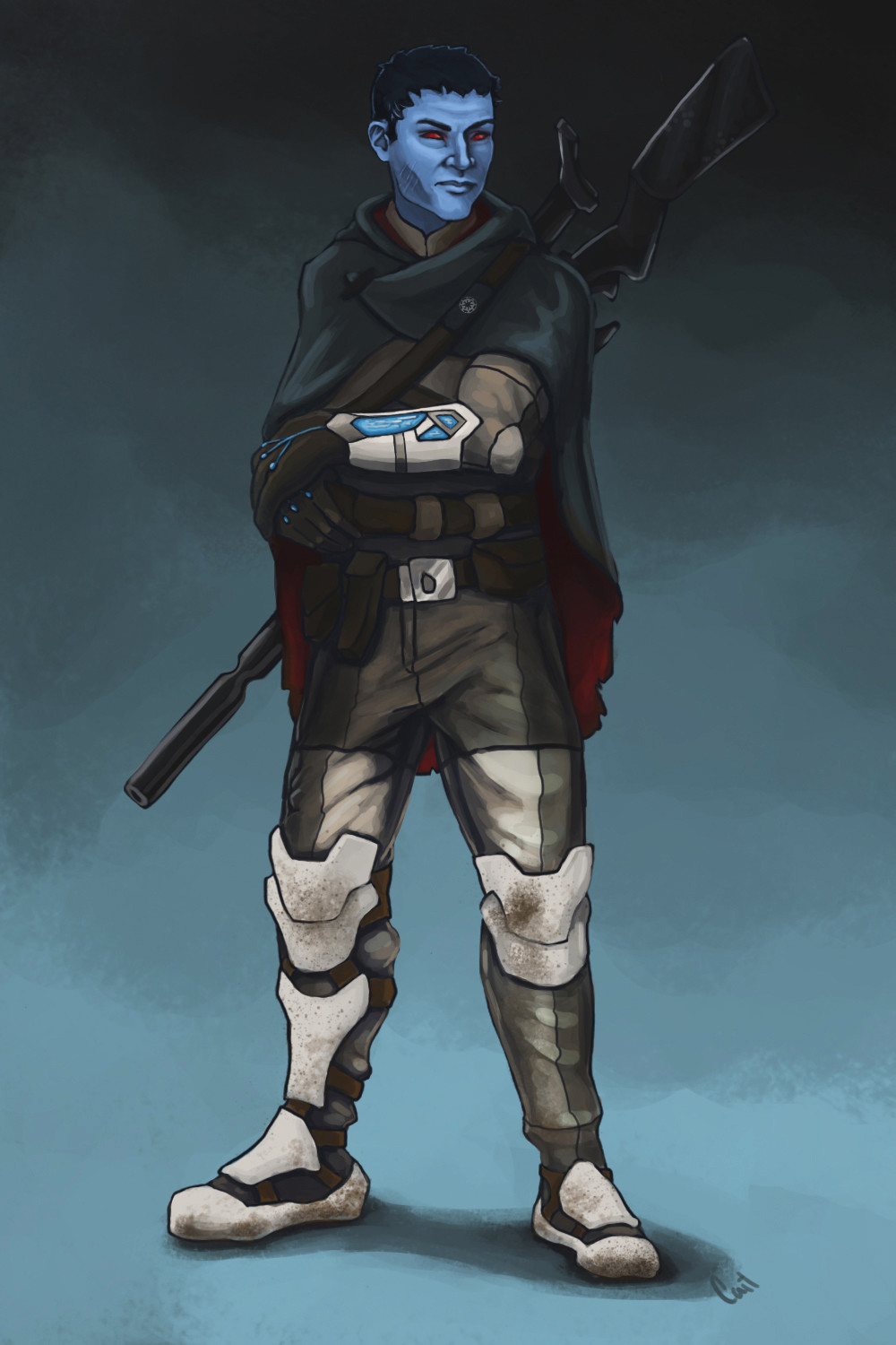 ArtStation - Chiss Sniper Concept