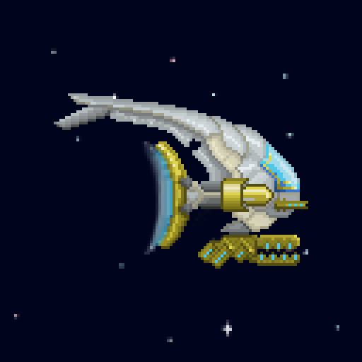 ArtStation - Space Pixel Main Ship