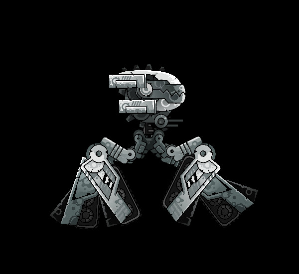 ArtStation - Spider tank animations