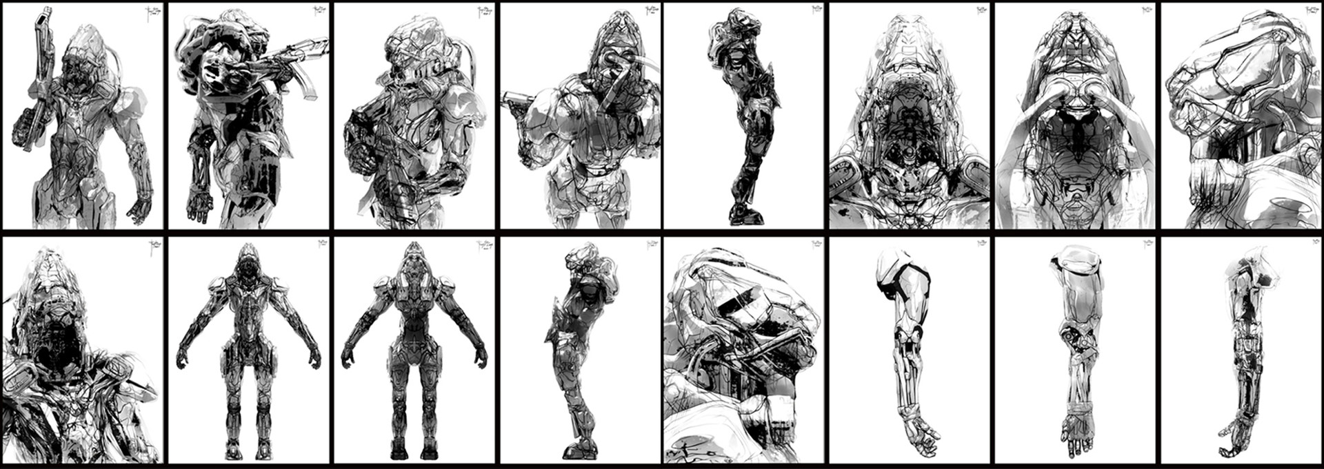 ArtStation - CONCEPT ART - MAN MACHINE