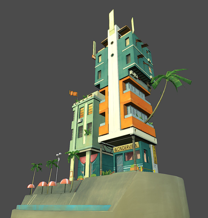 ArtStation - WONDERVIEW HOTEL