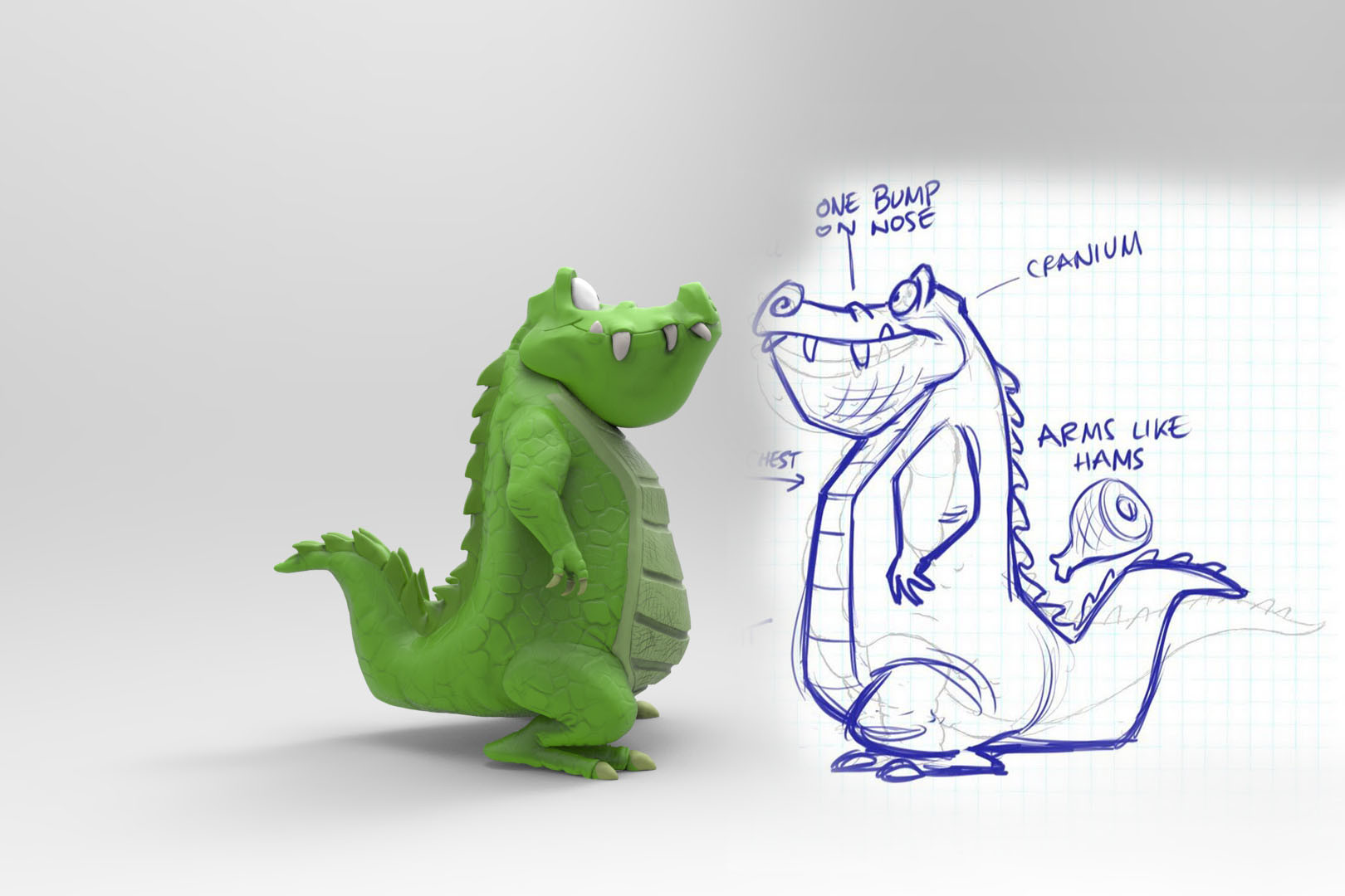 ArtStation - Aligator - 3D Model