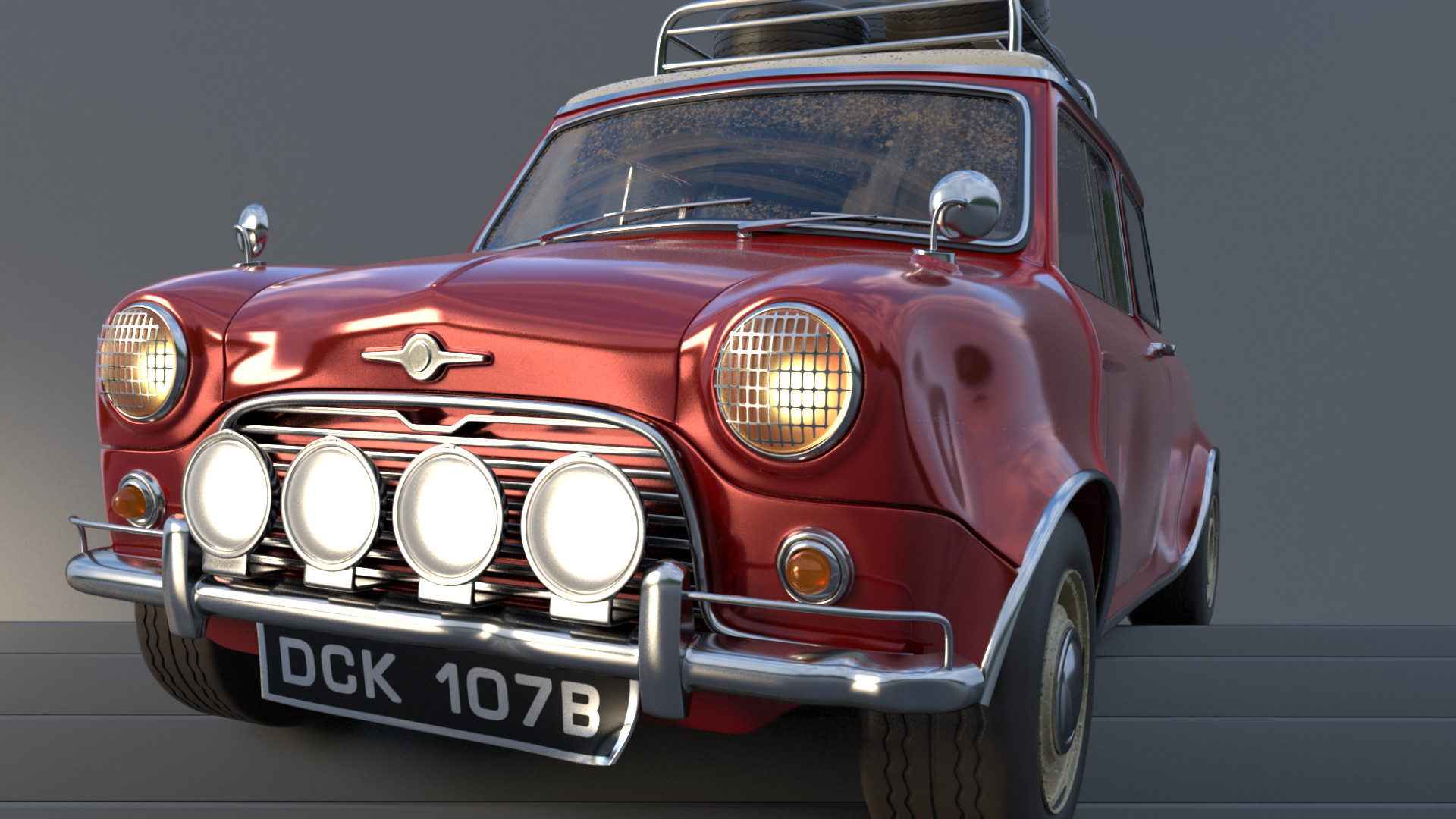 ArtStation - Austin mini 1967