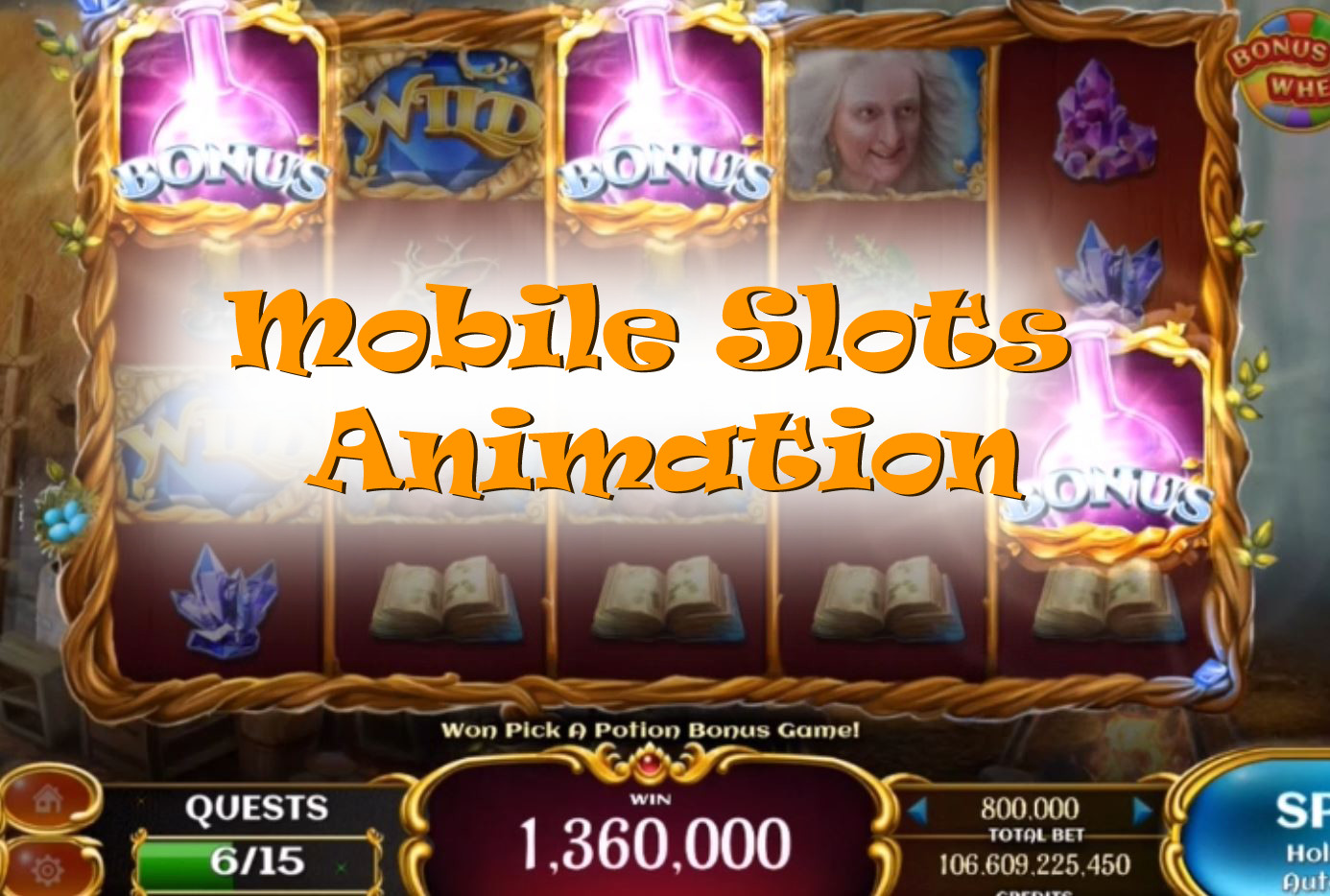 ArtStation - Alan Pickett Mobile Slots Animations
